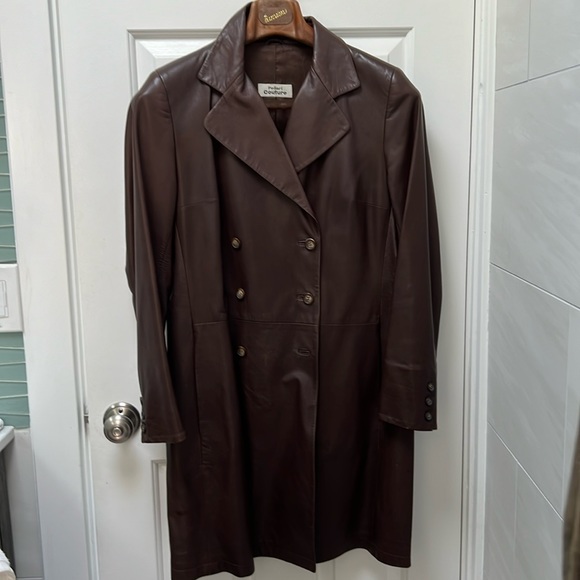 Jackets & Coats | Italian Pea Coat Vintage Pellari Couture Knee Length ...